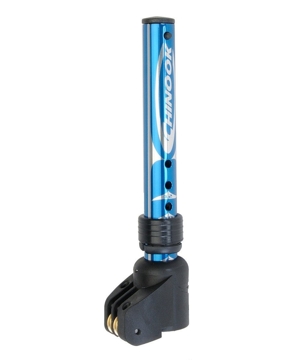 Chinook SKINNY SHORT ALUM. MAST EXT.-Pin Style-12cm – 30 Noeuds